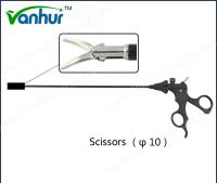 China 10mm Reusable Laparoscopic Scissors for Reusable Surgical Instruments and Supplies for sale
