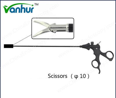 China 10mm Reusable Laparoscopic Scissors for Reusable Surgical Instruments and Supplies for sale