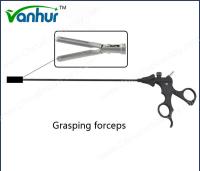 China 10X330mm Steel Reusable Laparoscopic Bowel Forceps for Smooth Intestinal Manipulation for sale