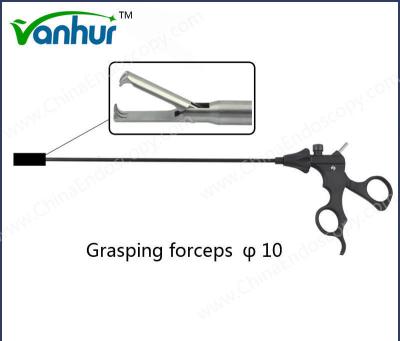 China OEM Acceptable 10mm Laparoscopic Claws Grasping Forceps with 2 3 Teeth and CE Certified for sale