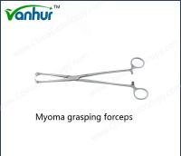 China Transvaginal Retraction Made Easy with Reusable Myoma Grasping Forceps Certified by CE for sale