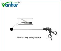 China Steel Laparoscopic Bipolar Coagulating Maryland Forceps for Minimally Invasive Surgery for sale