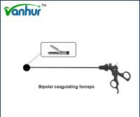 China Steel Laparoscopic Bipolar Coagulating Maryland Forceps for Minimally Invasive Surgery for sale