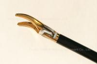 China Steel HF2319.4 Gold-Plated Bipolar Coagulating Forceps for Laparoscopic Instruments for sale