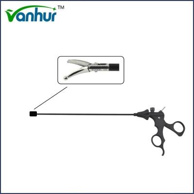 China Adult Group Abdominal Laparoscopic Instruments Curved Scissors 5mm with Ball for sale