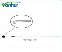 China HA3106 Hook Shape Knife Surgical Instruments Urethrotomy Set Made of Steel for sale