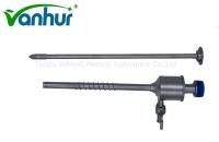 China Reusable Retaining Spiral Cross-Type Membrane Valve Trocar for Laparoscopy Instrument for sale