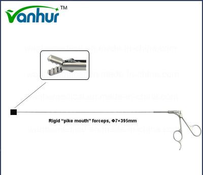 China Customized Request Rigid Pike Mouth Grasping Forceps for Urology Surgical Instruments for sale
