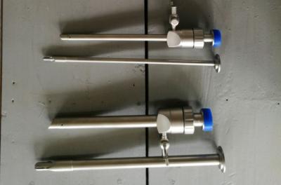 China Adult Group Laparoscopic Instrument Steel Magnetic Flap Valve Trocar with Protection for sale