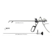China ISO13485 Medical Urology Surgery Instruments Lithotriptoscope With Curved Head Lithotrite for sale