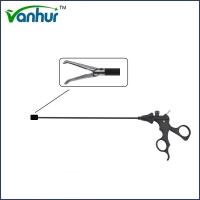 China Steel 5mm Laparoscopic Instruments Curved 70 deg Dissecting Forceps OEM Acceptable for sale
