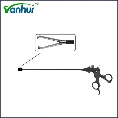 China Surgical Instruments 5X330mm Endoscope Allis Forceps Distal 2 3 Claws for Laparoscope for sale