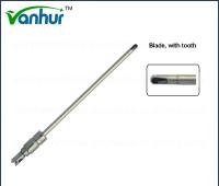 China Control Unit Arthroscopic Straight Planer Blade with Tooth CE Certified and Precise for sale