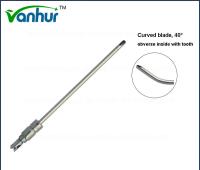 China Curved Blade Arthroscopy Pump Shaver Planer All Orthopedic Instruments Steel In Surgery for sale
