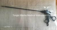 China 5X330mm Steel Laparoscope Instrument Distal 2 3 Aliigator Claws Forceps for Benefit for sale
