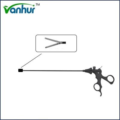 China Customization 5mm Laparoscope Instrument Intestinal Plate-Shaped Fenestrated Forceps for sale