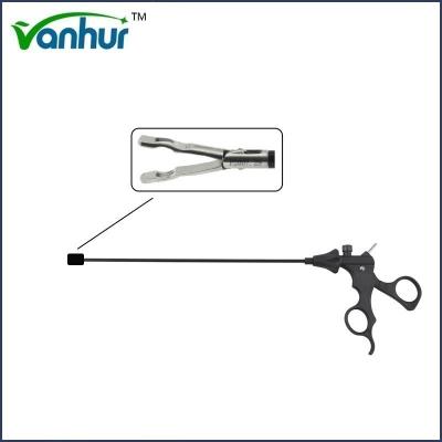 China 5mm Laparoscopic Instrument Fenestrated Toothless Grasping Forceps with Customization for sale
