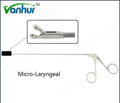 China E.N.T Laryngoscopy Instruments Micro-Laryngeal Forceps Reusable HD4001 with Pric for sale