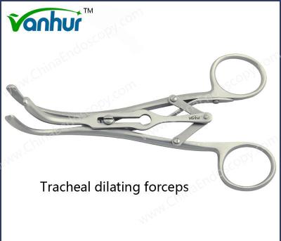 China Three Leaves Bronchoscopy Instruments Tracheal Dilating Forceps Customization Options for sale