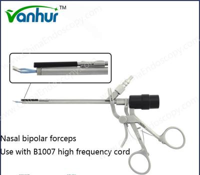 China E. N. T Nasal Bipolar Forceps for Adults ISO13485 Certified Endoscope Instruments for sale