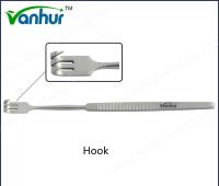 China OEM Acceptable Surgical Instruments Steel Bronchoscopic Hook for Bronchoscopy Treatment for sale