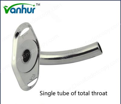 China Ent Surgical Steel Instrument Bronchoscopic Total Throat Tube for Throat Examination for sale