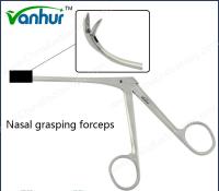 China Professional E.N.T. Sinuscopy Instruments Nasal Grasping Forceps with 90° Downward Angle for sale