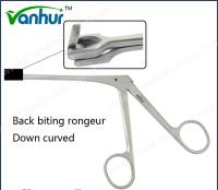 China Reusable E.N.T. Down Curved Sinuscopy Instruments Back Biting Rongeur Forceps for Safe for sale