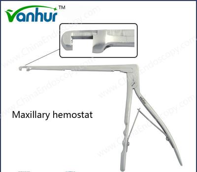 China E.N.T Sinuscopy Instruments Straight Downward Reusable Maxillary Hemostat for Repeated for sale