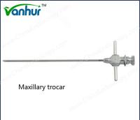 China Adult Sinuscopy Steel Surgical Instruments for Maxillary Trocar and Procedures Only for sale