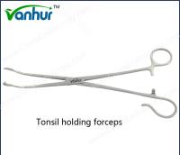 China Reusable E.N.T Surgical Instruments Tonsil Holding Forceps with OEM Acceptable Function for sale