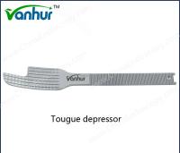China Stainless Steel Tougue Depressor for Customized Request Wanhur Laryngscopy Instruments for sale