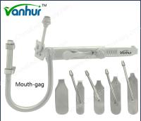 China Adult Group E.N.T Laryngoscopy Instruments Mouth Gag with Optical Fiber within Your Budget for sale