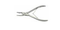 China Steel Surgical Clamp Otoscopy Beyer Bone Rongeur Mastoid Rongeur Forceps for Hospital for sale