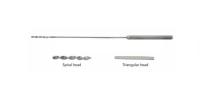 China Micro Cerumen Hook Cotton Applicator with Spring Handle CE Certification Reusable for sale