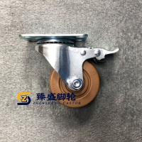 China 280 Degree Celsius High Temp Casters 3 Inch PP Caster Wheel 75mm for sale