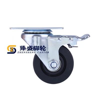 China OEM High Temperature Caster Wheels PP 220 Degree Celsius 3 Inch Heat Resistant Casters for sale