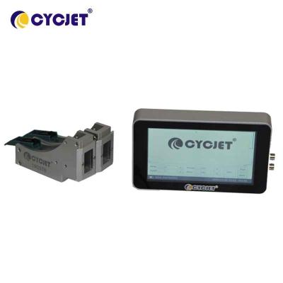 China TIJ Online Inkjet Printing Coding Machine 50mm For Pipe Box Bottle Label for sale
