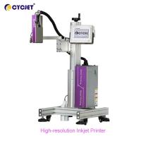 China C700 Large Character Logo Inkjet Printing Machine 40m / Min 60mm High Speed for sale
