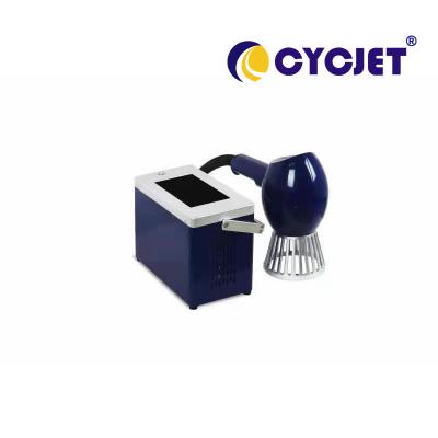 China Handheld Coding And Marking Machine 80*80mm Portable M20 Fiber Laser Printer for sale