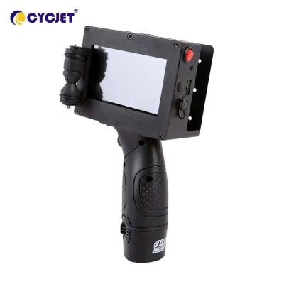China 12.7mm Height Handheld Inkjet Printer Coding Machine For Box Carton Paper for sale