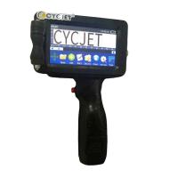 China Plastic Steel Pipe Handheld Inkjet Printer Portable 300×300DPI Resolution 12.7mm for sale