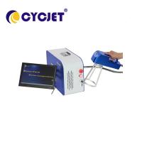 China Handheld Laser Marking Machine High Performance D100 Fiber Laser Printer for sale