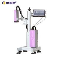 China UV High Resolution Inkjet Printer Waybill Paper Roll QR Code Printing Machine for sale