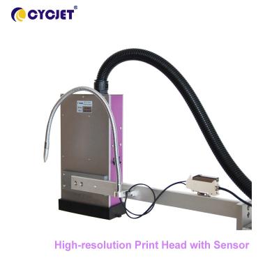 China Bar Code High Resolution Inkjet Printer Large Format 54mm Print Height for sale