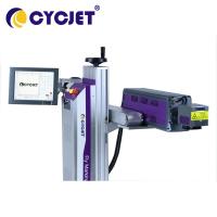 China CO2 Laser Coding Marking Machine For Water Bottle Production Line Date Code Printer for sale