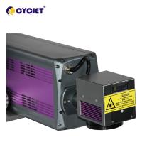 China CO2 Laser Coding Marking Machine For Water Bottle Production Line Date Code Printer for sale