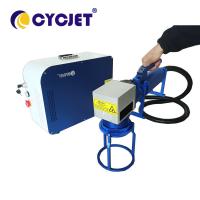 China Portable Coding Marking Machine Handheld Laser Printer For Tire Engraving for sale