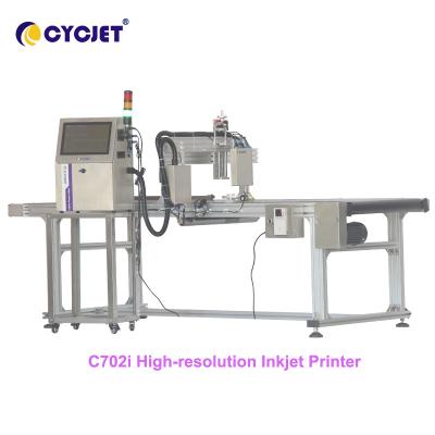 China Galvanized Sheet High Resolution Inkjet Printer 14cm Large Logo Printing Machine for sale