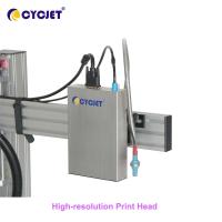 China CYCJET High Resolution Inkjet Printer For Nonwoven Material Logo Printing 40m/Min for sale